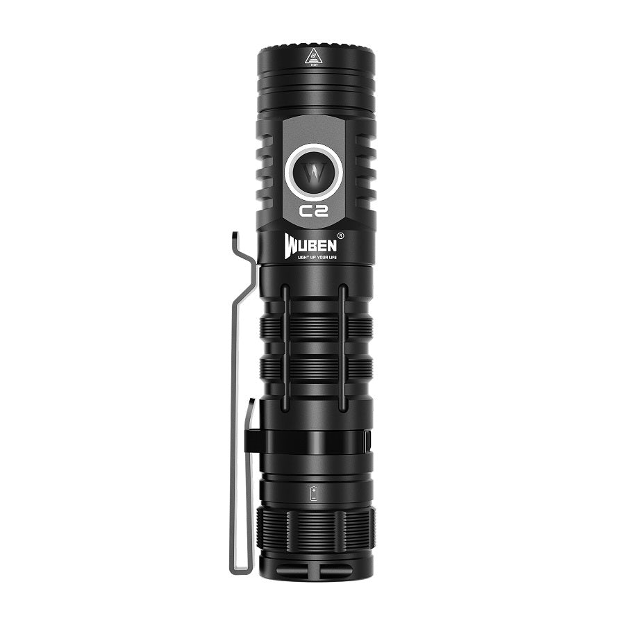 2000 Lumen Power Bank Flashlight - Wuben C2 LED Torch