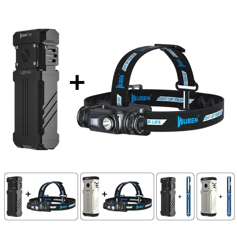 Bundle featuring Wuben's X1 and H1, X1 and E62