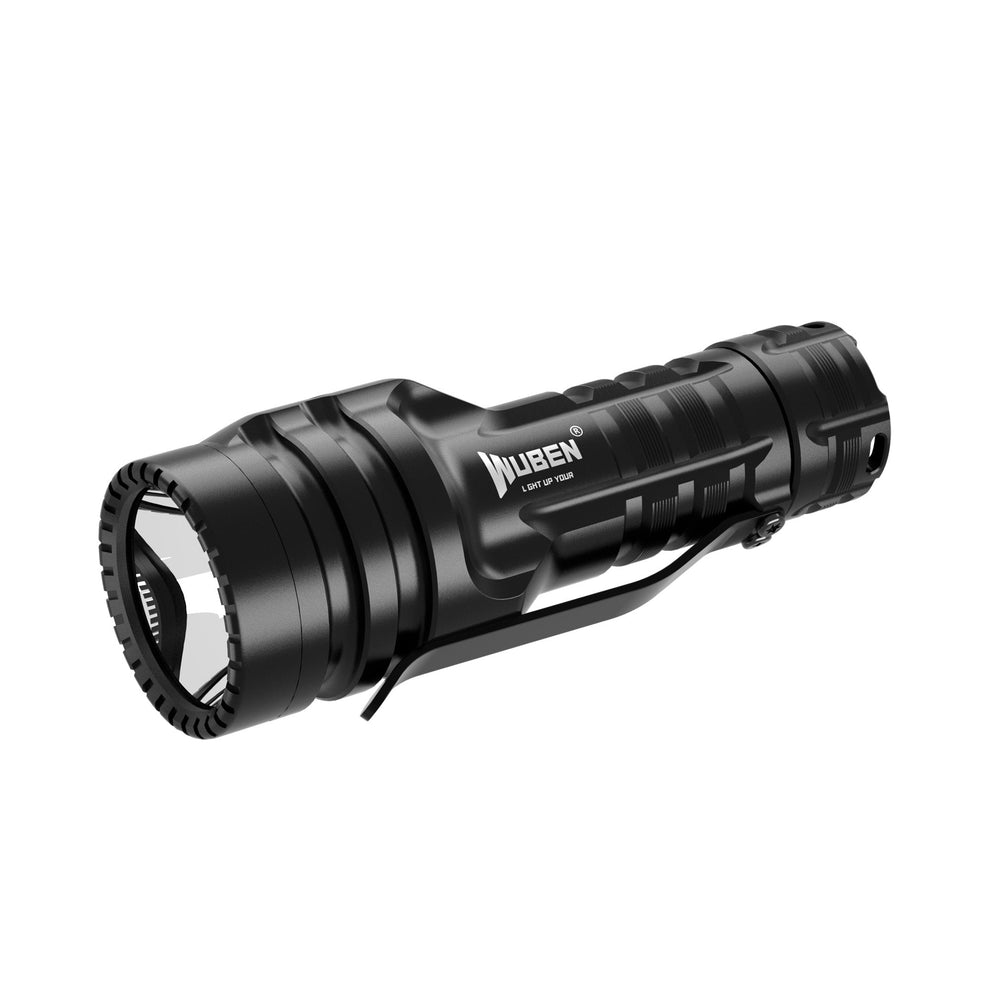 Wuben E6 Small Steel Cannon Flashlight - Powerful 900 Lumens in Your Pocket